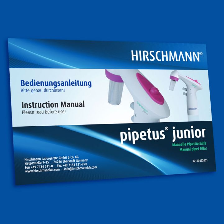 Pipetus® Junior – Instructions for use – Hirschmann Laborgeräte